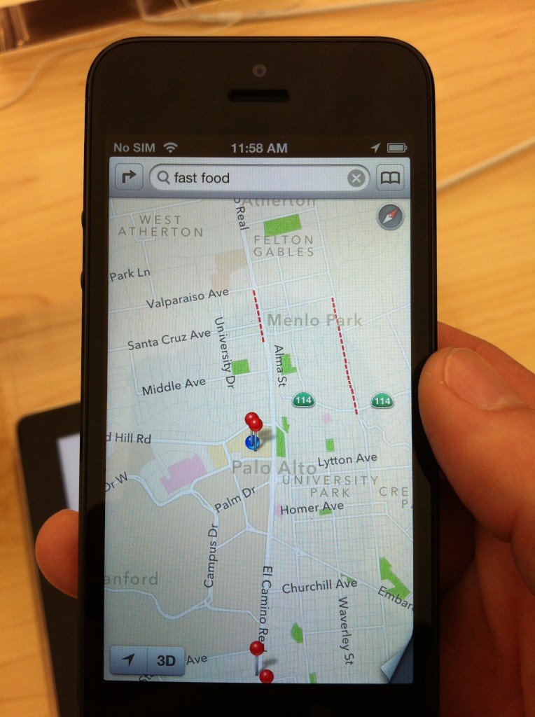 iOS6 maps sucks so bad, I’m writing a follow up. – As Seen Through ...